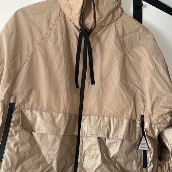 Moncler | Jackets & Coats | Moncler Light Beige Color Raine Rain Jacket ...